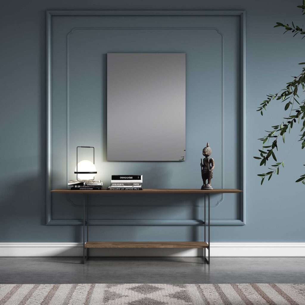 Consola moderna con estructura metal - Xíkara